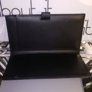 Coach | Bags | Black Vintage Coach Wallet And Check Book Cover | Poshmark